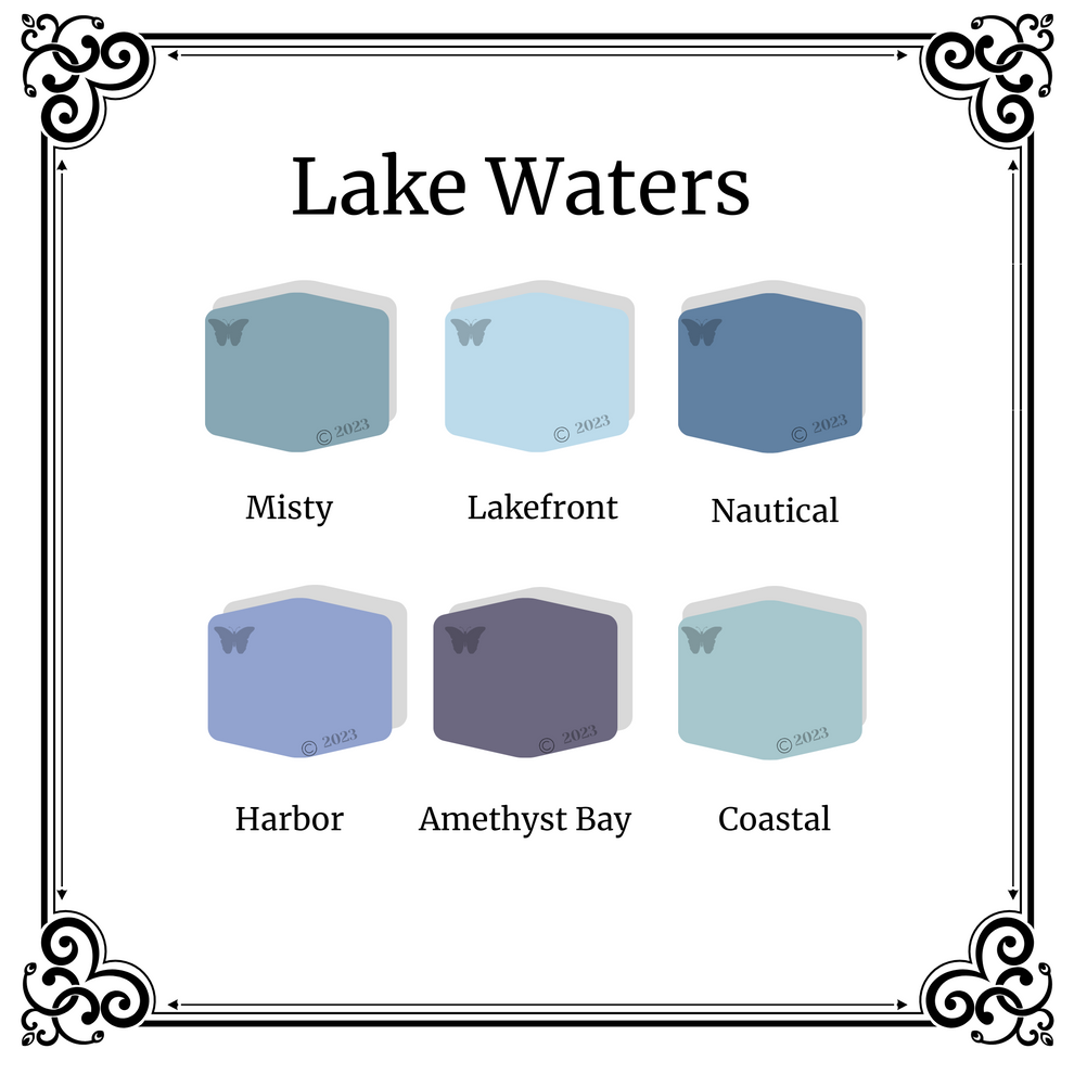 Lake Waters Polymer Clay Color Palette Tutorial – Polyclay Emporium