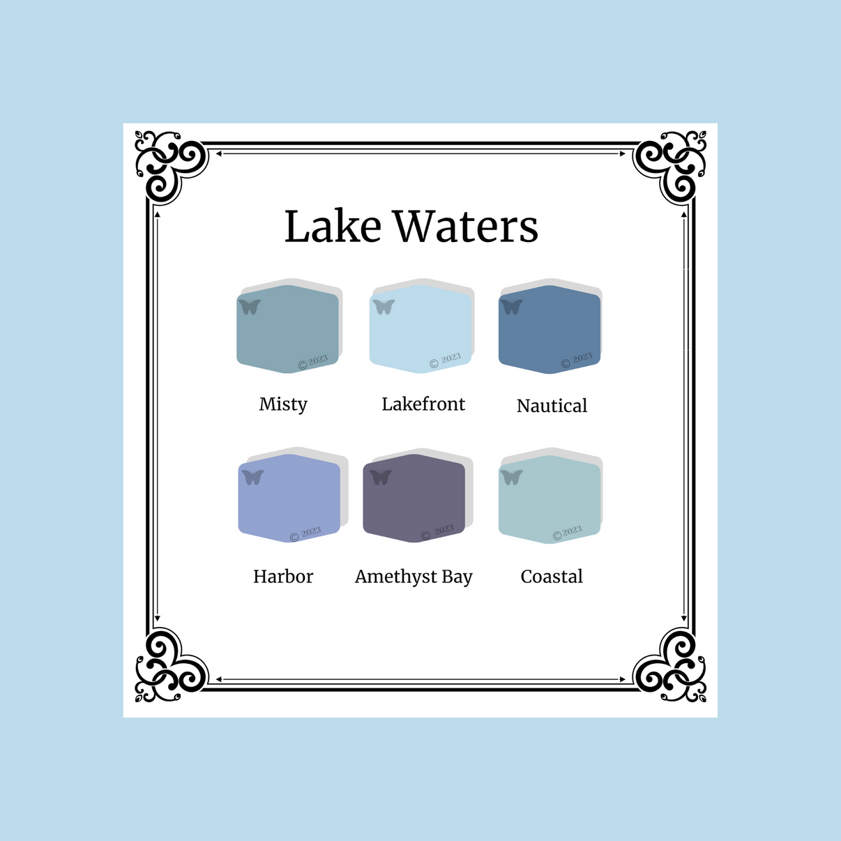 Lake Waters Polymer Clay Color Palette Tutorial – Polyclay Emporium