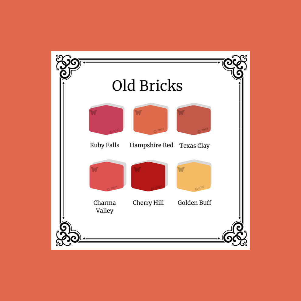 Old Bricks Polymer Clay Color Palette Mixing Tutorial – Polyclay Emporium